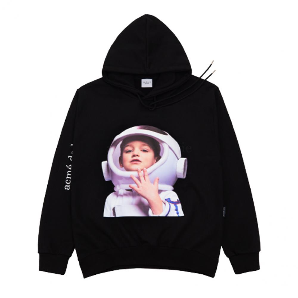 ADLV BABY FACE HOODIE BLACK ASTRONAUT – ADLV Australia